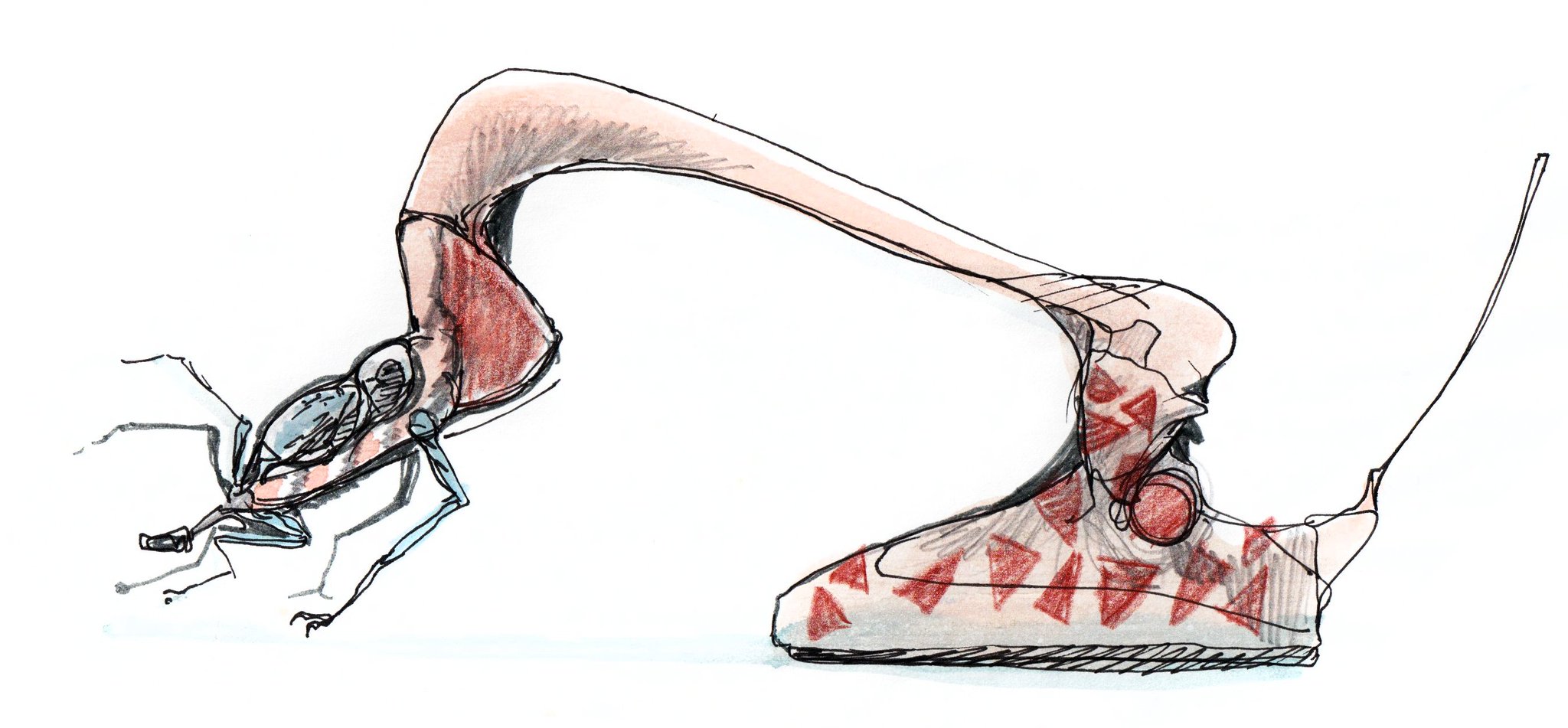 C. M. Kosemen on Twitter: "Sketch of a "hitek" cradle from Dougal Dixon's "Man After Man" https ...