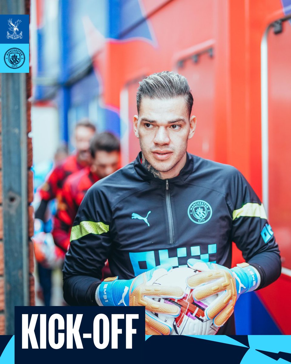 Manchester City on Twitter: "KICK-OFF | Come on, City!!! 🙌 🦅 0-0 🔵 #ManCity"