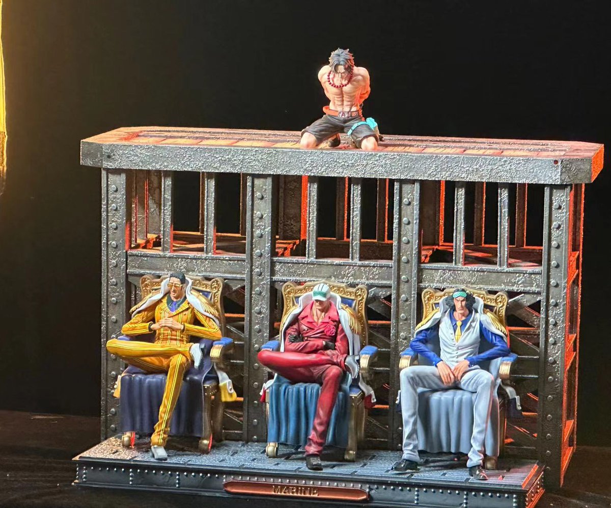 HHamajippa on Twitter: "BT Studio Ace BT顶上第四弹，跪姿艾斯，全款3**，送替换头，项链大货改透明版，购买其全套送底板地台，可随意调整高度，处刑架后续可 ...