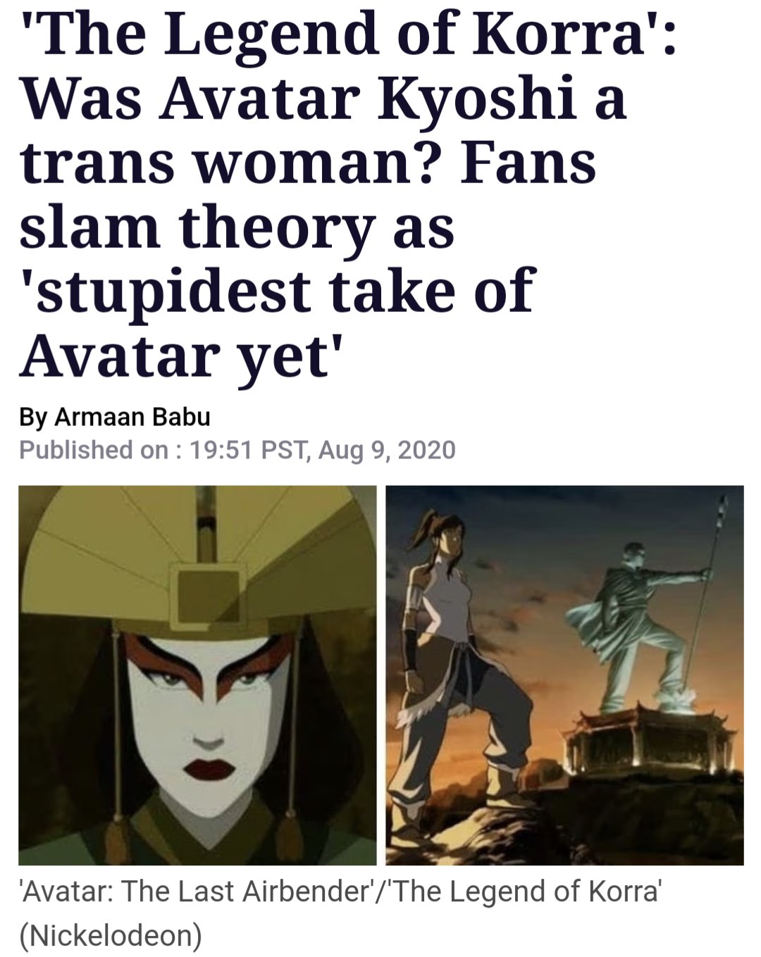 Avatar Kyoshi Memes