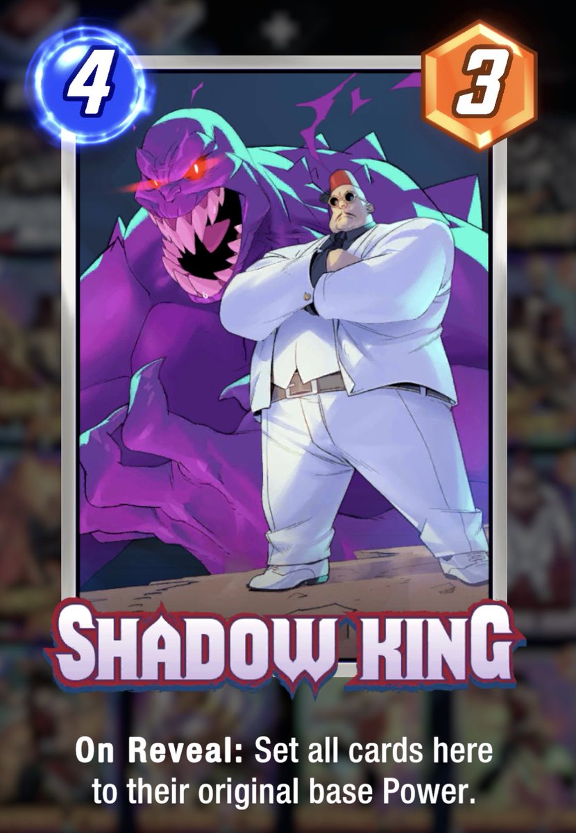 Ken on Twitter: "The Best #ShadowKing #SnapVariant or is it?"