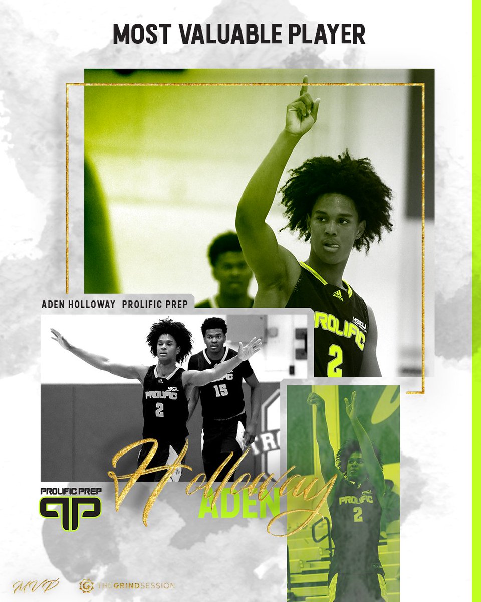 The Grind Session on Twitter: "Congrats to Aden Holloway of Prolific Prep for winning the 2023 ...