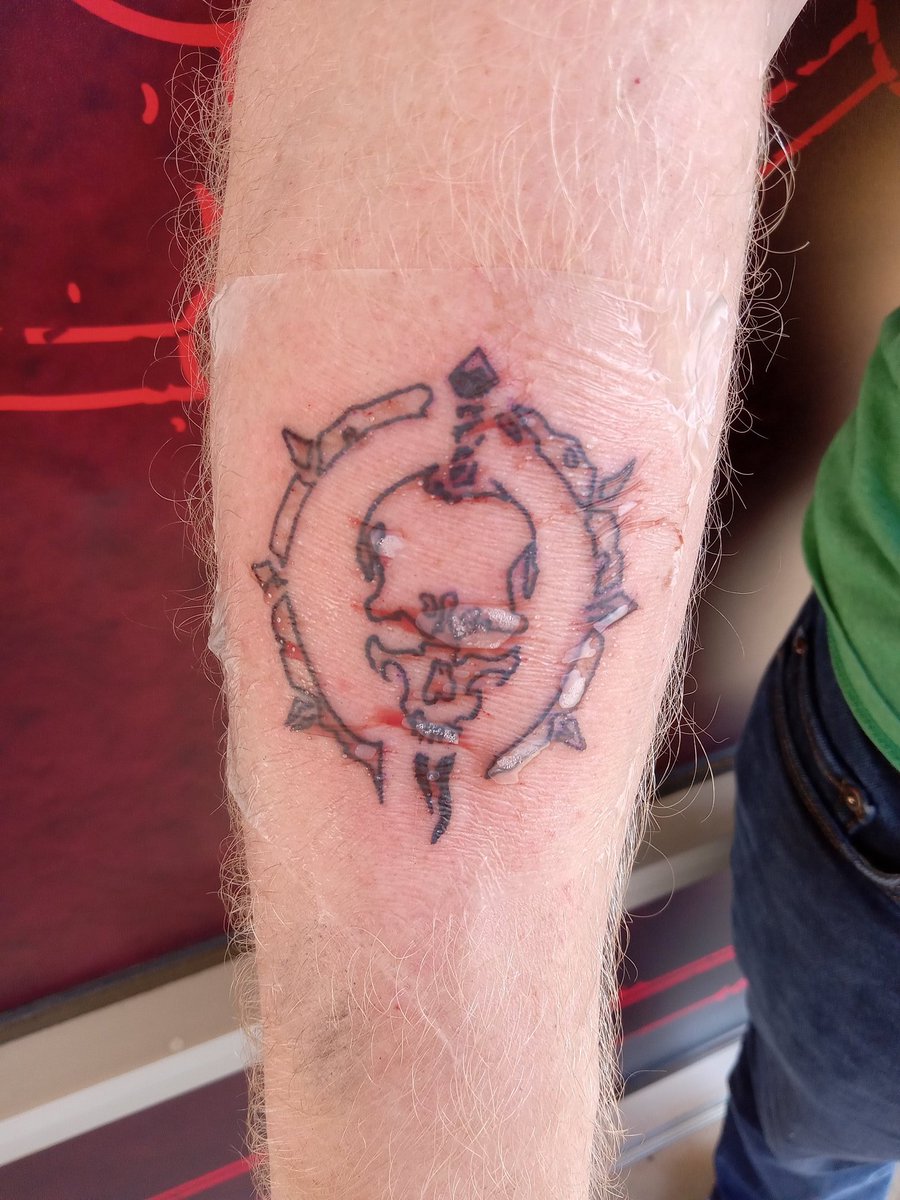 Necromancer Symbol Tattoo