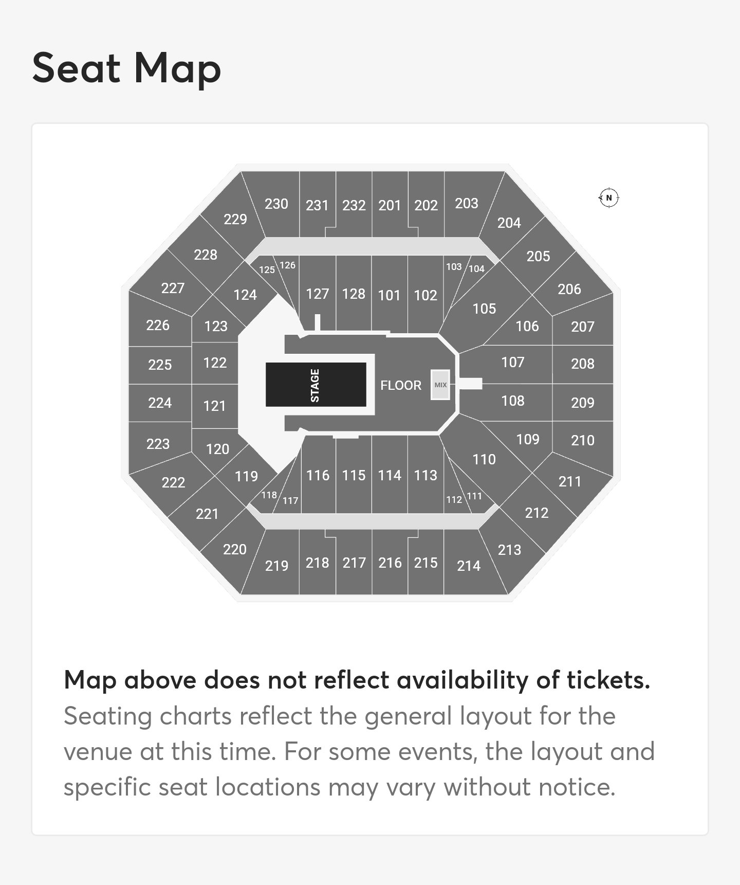 Oracle Arena Seating Chart With Seat Numbers