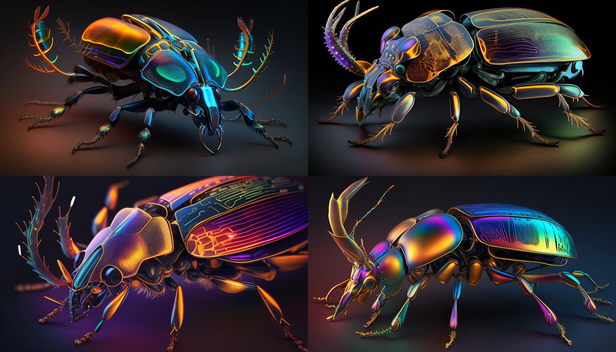 Macro Photography of Robotic Insects A quick/easy/fun prompt for you to ...