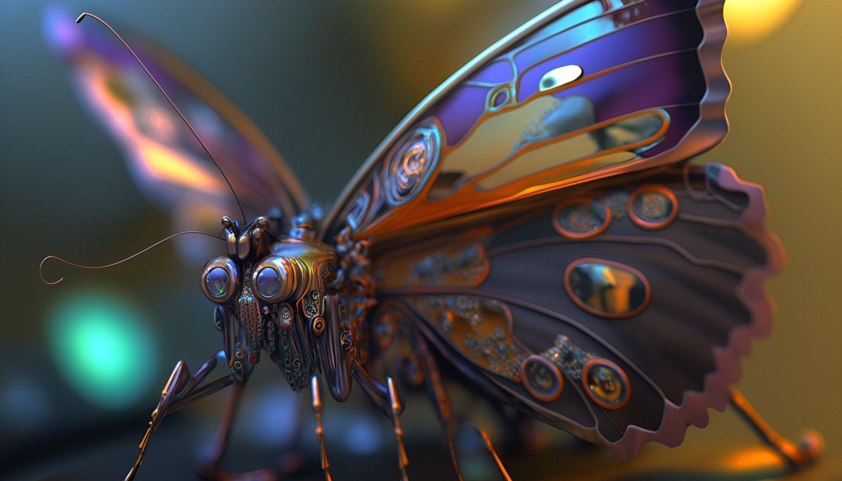 Macro Photography of Robotic Insects A quick/easy/fun prompt for you to ...