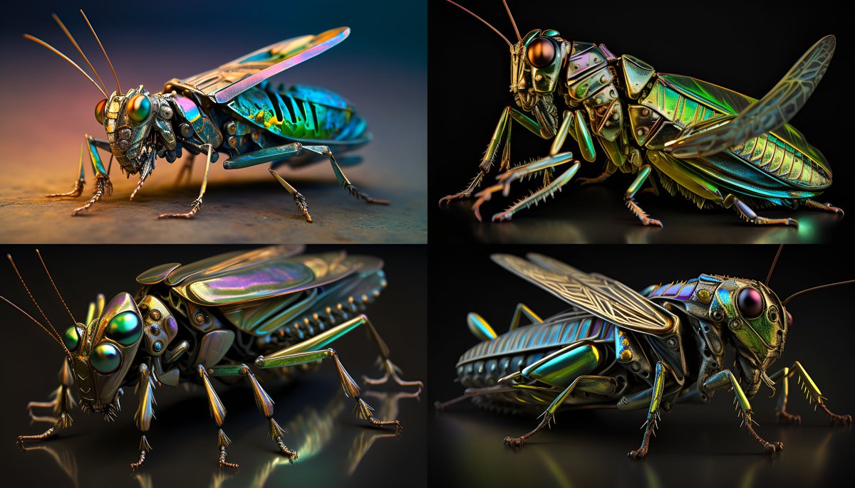 Macro Photography of Robotic Insects A quick/easy/fun prompt for you to ...