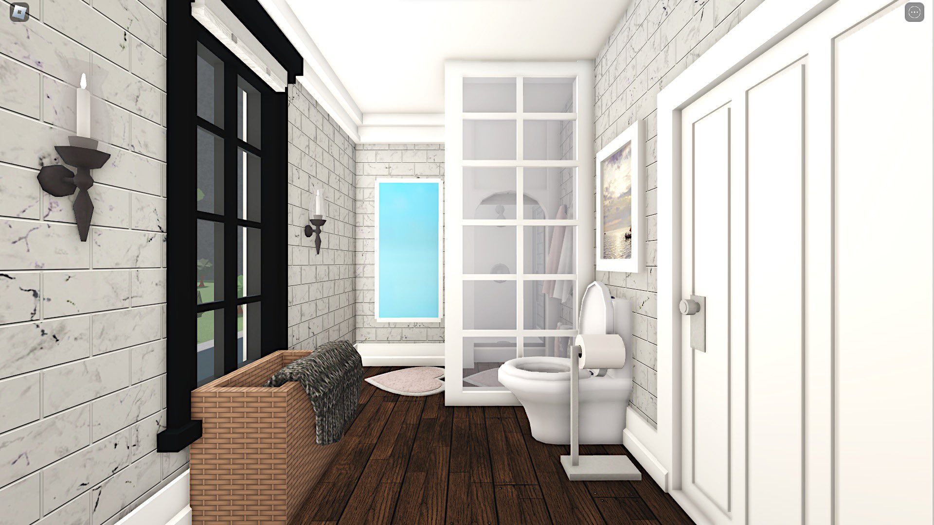 Roblox Bloxburg Bathroom Ideas 7 Na Platformi X: „Bathrooms.