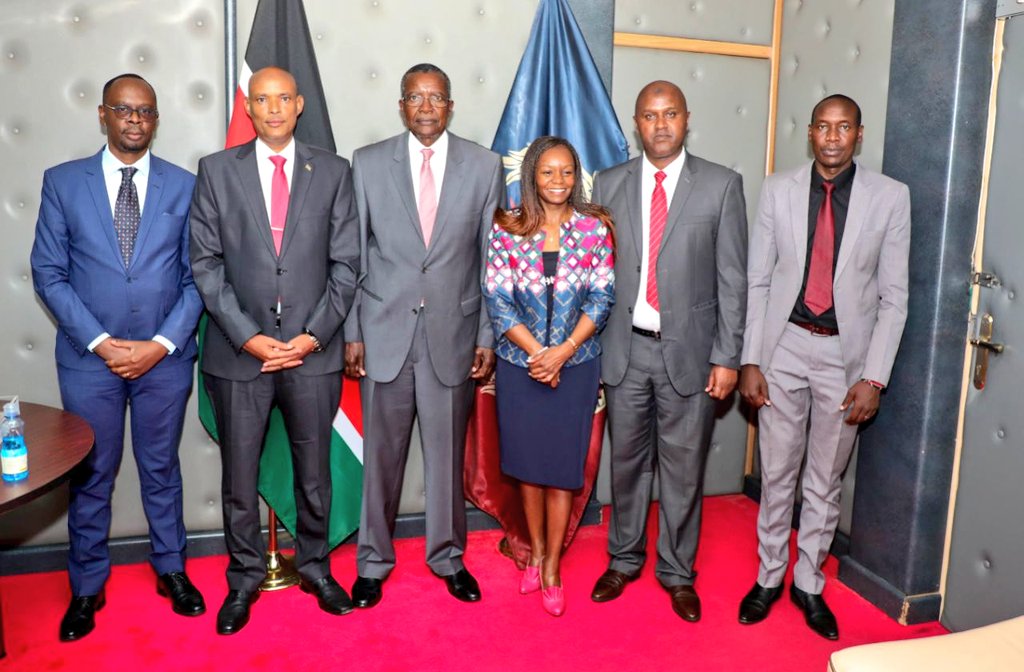 DCI KENYA on Twitter: "The Director DCI Mr Mohamed I. Amin today received the National Taskforce ...