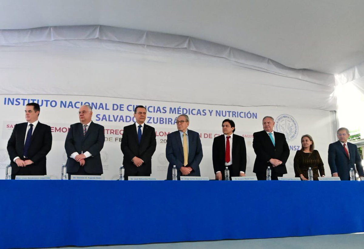 Salud México On Twitter En La Ceremonia Del Incmnszmx Se Entregó El