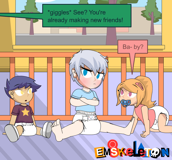 silverkitten on Twitter: "RT @EmskeletonABDL: Andy gets taken to a daycare, Andy belongs to ...