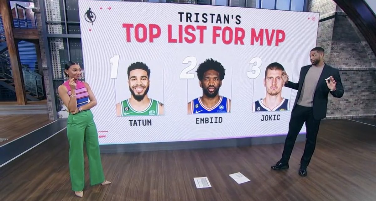 NBACentral on Twitter: "Tristan Thompson’s MVP list:"
