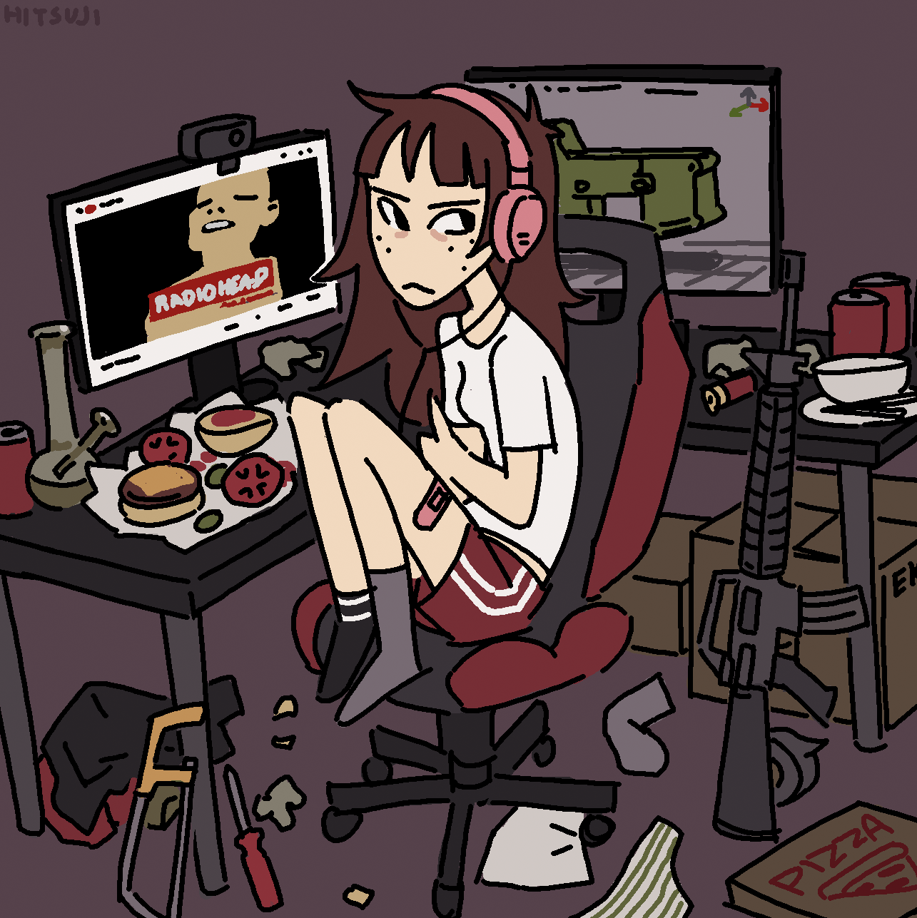 Hitsuji 🐑 on Twitter: "she wanted it plain and dry https://t.co/74yu7iGS6X" / Twitter