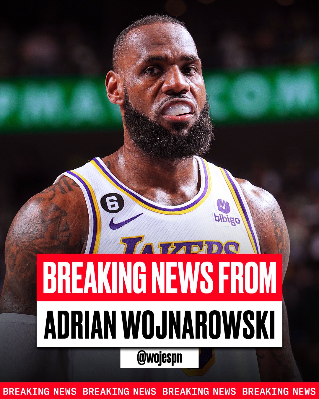 ESPN on Twitter: "LeBron James is feared to be out several weeks with a right foot injury ...