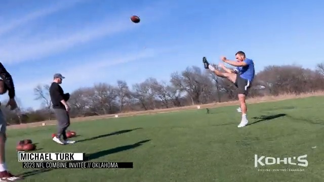 Kohl's Kicking Camps on Twitter: "NFL prospect Michael Turk (@OU_Football) put on a show in prep ...