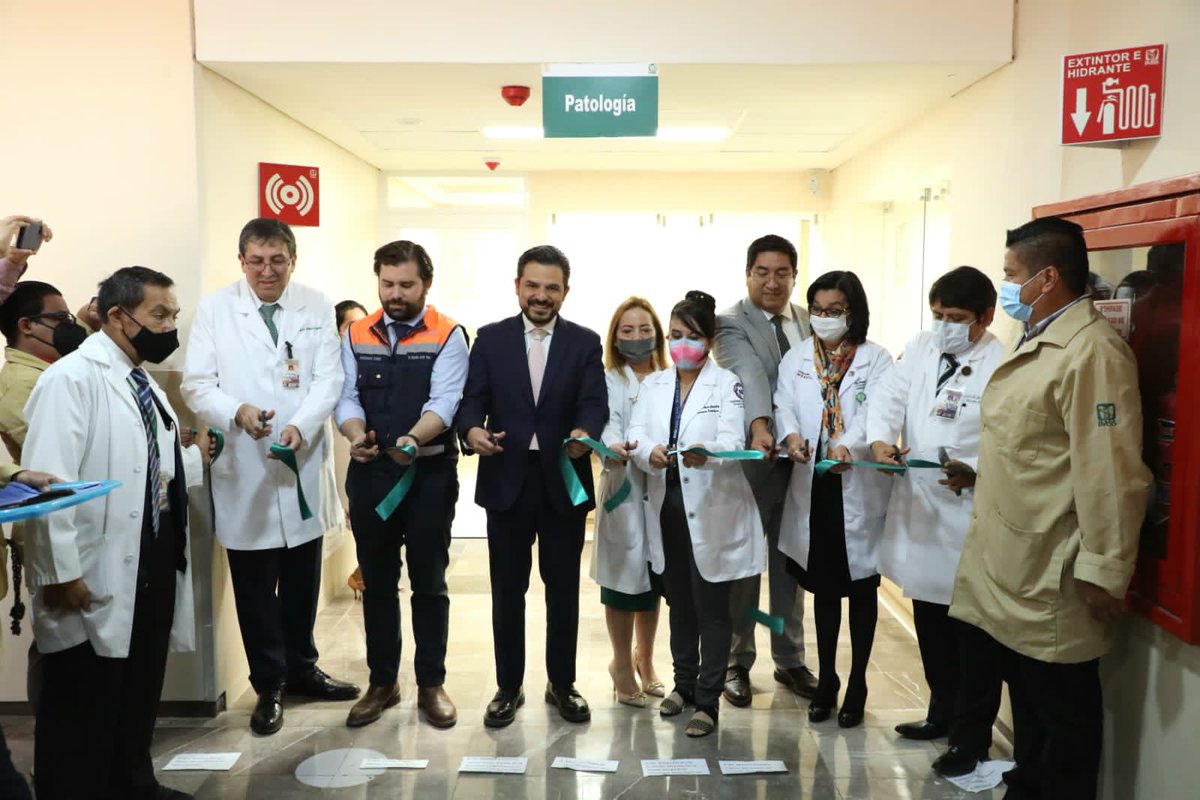IMSS CDMX Sur on Twitter: "RT @zoerobledo: Esta tarde recorrimos la UMAE Hospital de Oncología ...