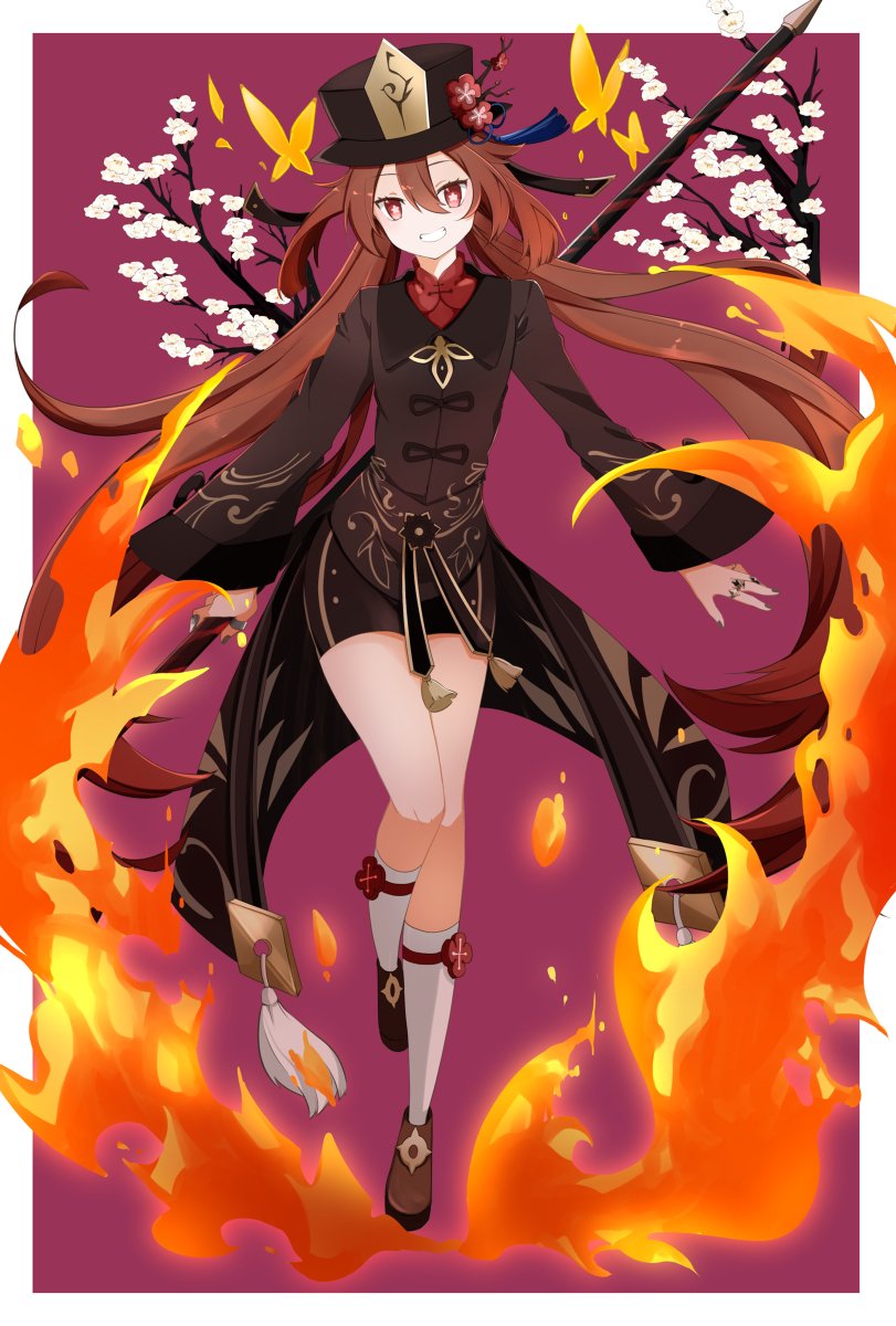 天地行客 on Twitter: "胡桃 https://pixiv.net/artworks/105761449… https://pixiv.net/artworks/105769711 ...