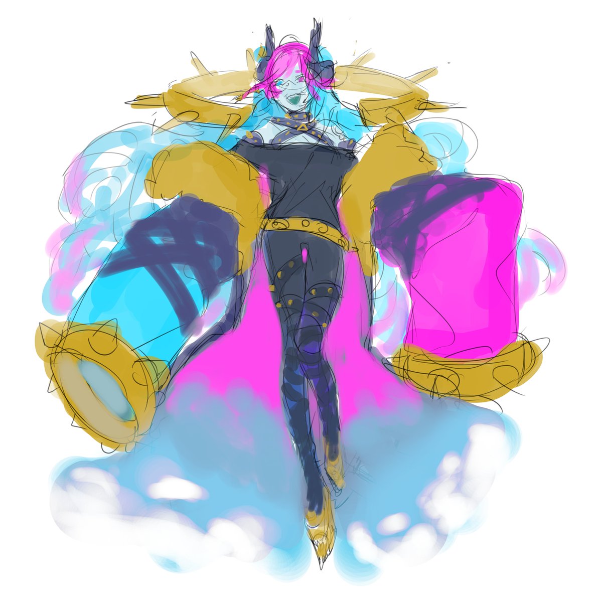 「Demon Lord Fream, concepts. @Fream 」 M I K H ️ Hiatusの漫画