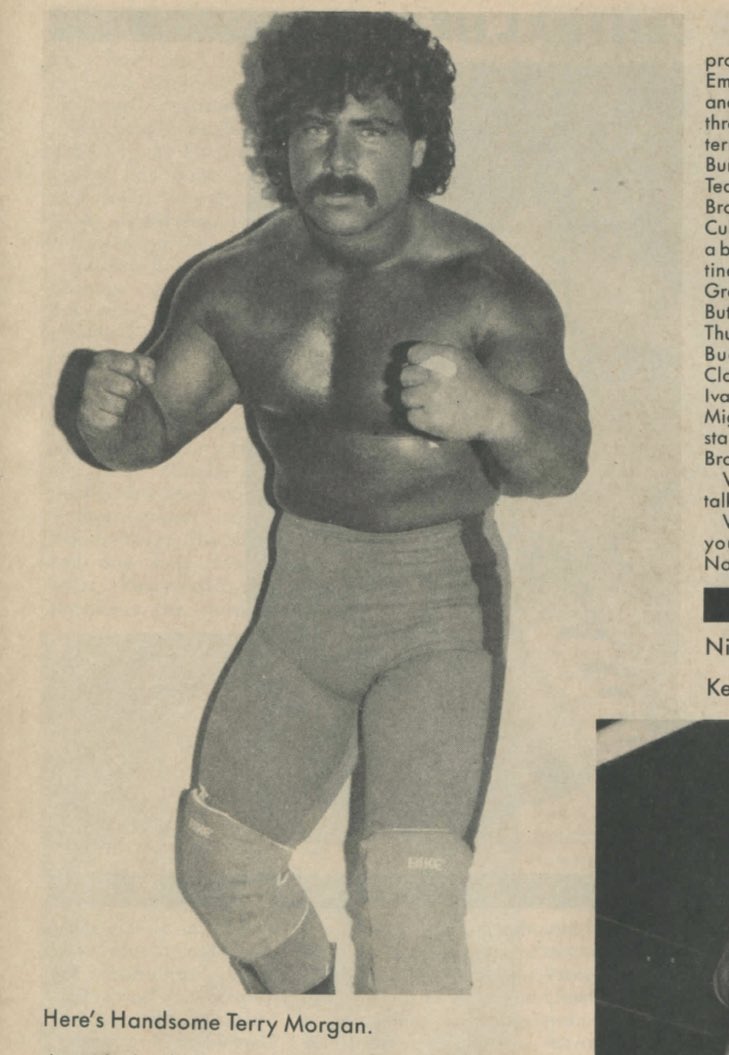 Wrestling Magazine on Twitter: "Handsome Terry Morgan loved the tanning bed"