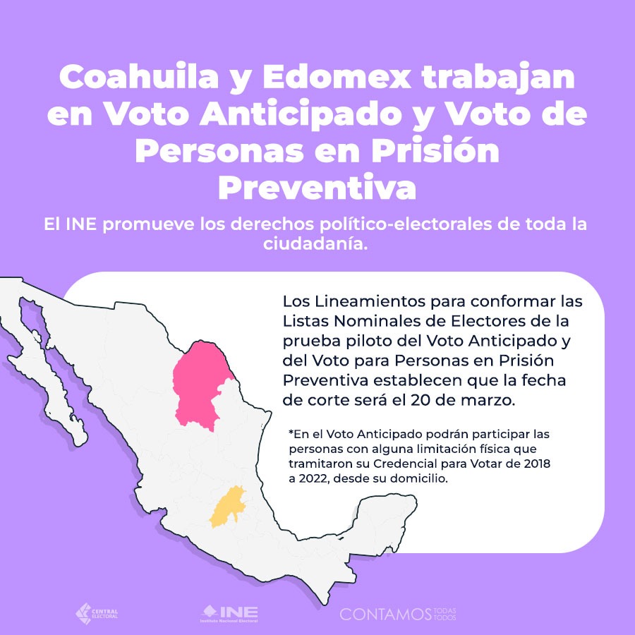 @INEMexico on Twitter: "🗳️ Para las #Elecciones2023MX, el INE pone en marcha pruebas piloto para ...
