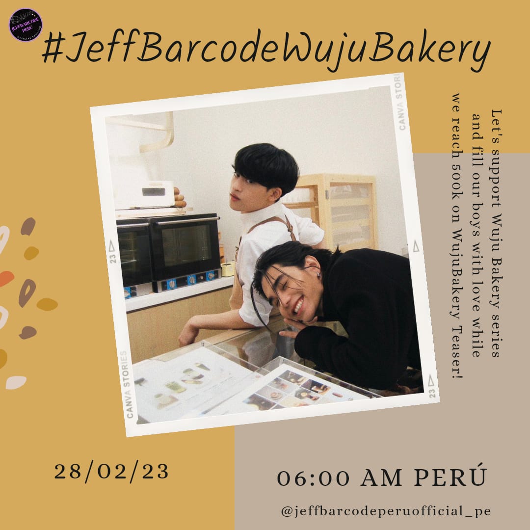 JeffBarcode Perú Oficial 🇵🇪 on Twitter: "¡Apoyemos la serie Wuju Bakery y llenemos de amor a ...