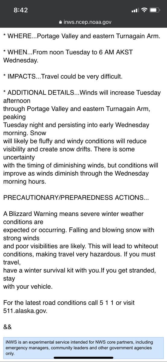 😏 Cheeky D on Twitter: "RT @Anchorage_OEM: SEWARD HIGHWAY TRAVELERS—GIRDWOOD RESIDENTS: Blizzard ...