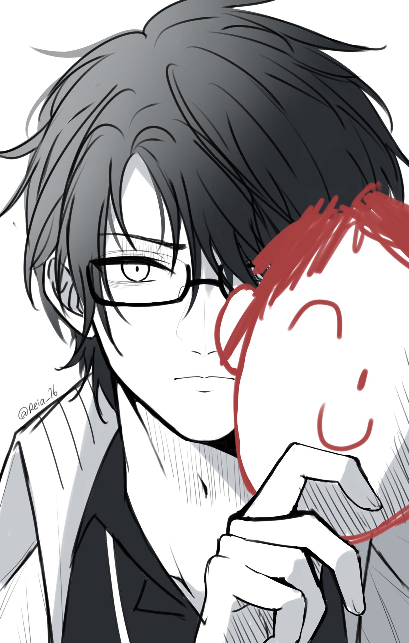 Reia🍀 on Twitter: "Otsu 🙌 #今月描いた絵を晒そう https://t.co/VQlo5RX5go" / Twitter