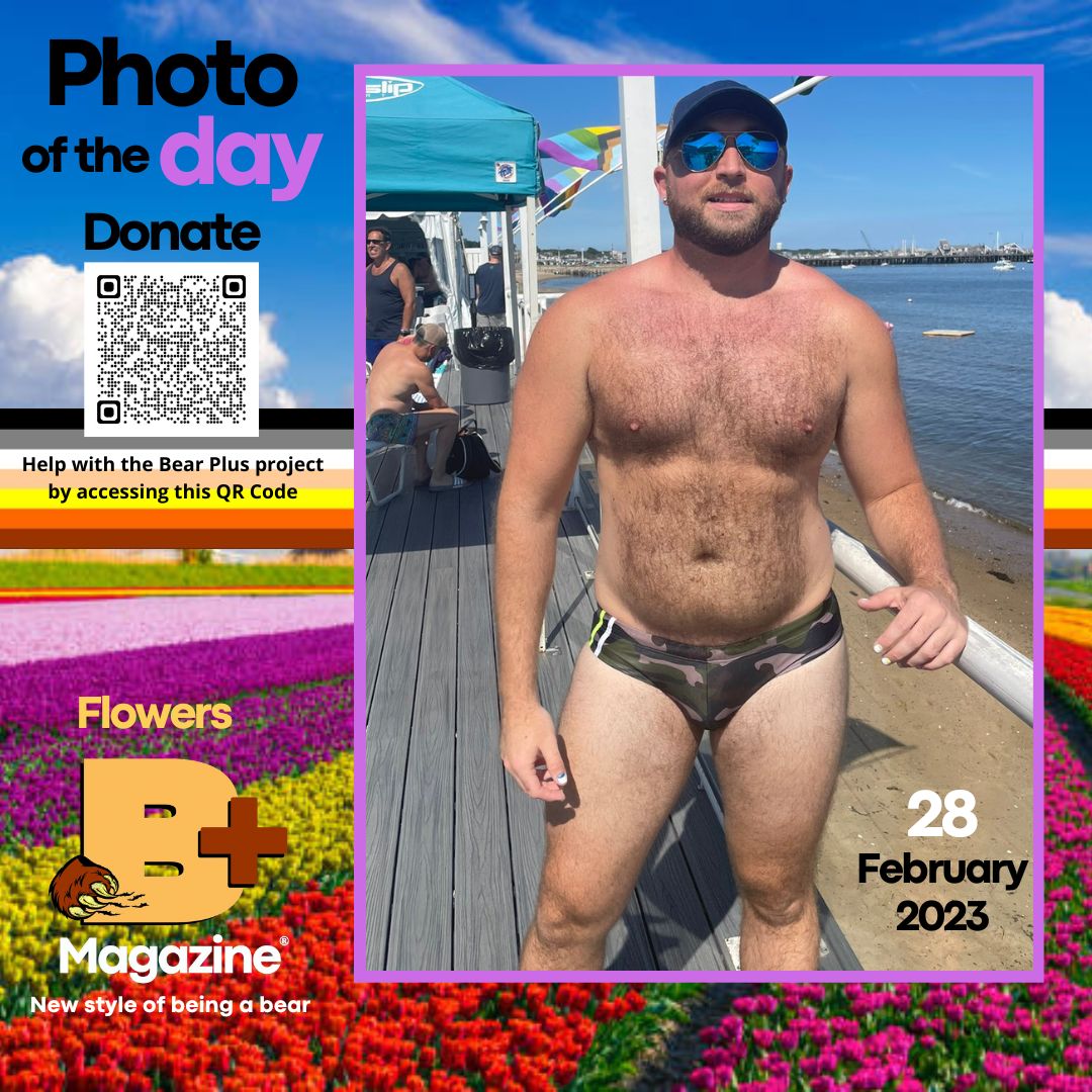 Bear Plus Magazine on Twitter: "Spring is coming and flowers are starting to appear in our lives ...