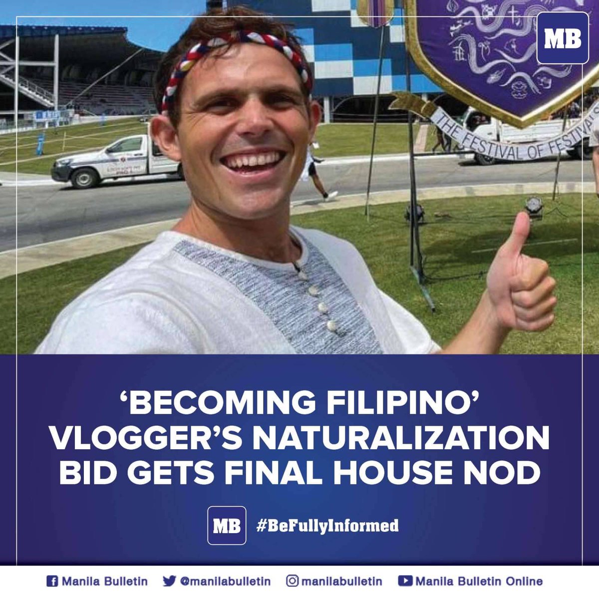 The Canadian national behind the vlog “Becoming Filipino” is one step ...