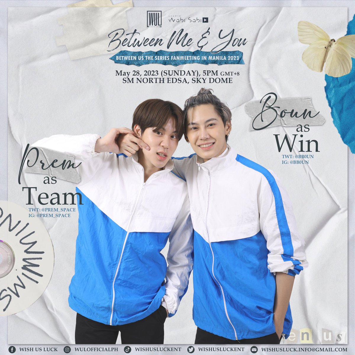 Benz Philippines on Twitter: "RT @wishusluckent: @bb0un as WIN and @Prem_space as TEAM 👬 Be a ...
