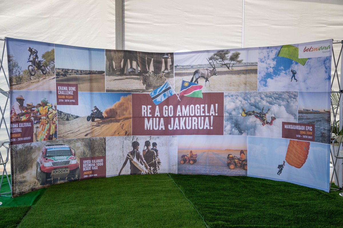 Botswana Tourism on Twitter: "In celebration of the signing of a ...