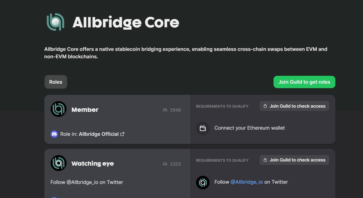 AIRDROP STRATEGY: Allbridge Core by @Allbridge_io @Allbridge_io (Allbridge Core) is a cross ...