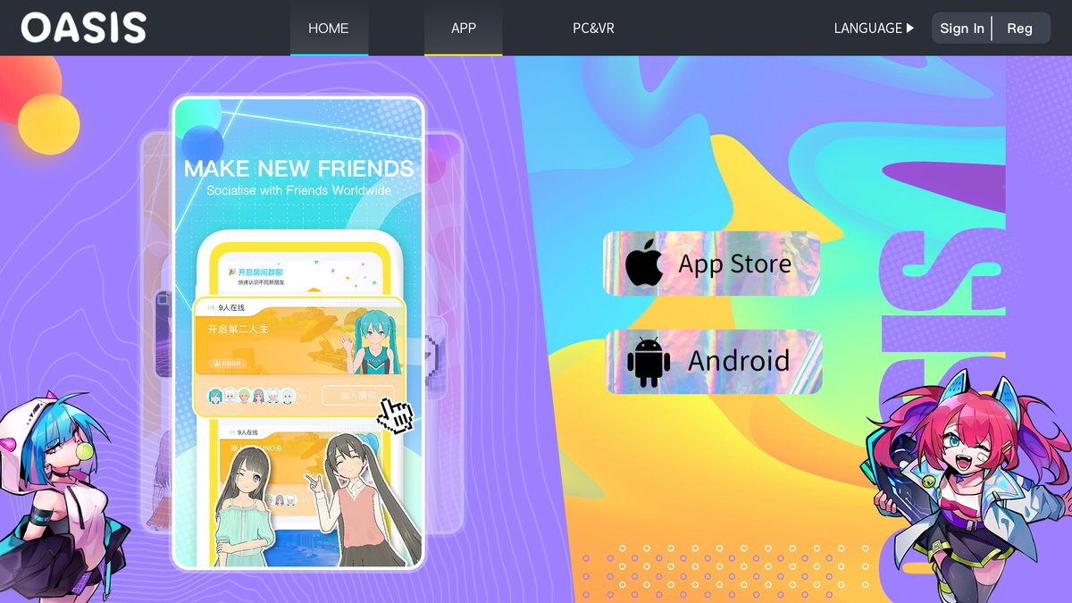 Oasis Origin on Twitter: "💠The New #Web3 Social APP！💠OASIS ORIGIN IS OPEN FOR ALL!!🎉 ALL SET ...