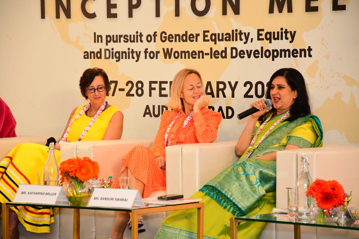 PIB India on Twitter: "RT @PIBMumbai: The two-day Women-20 Inception Meet concludes today at ...