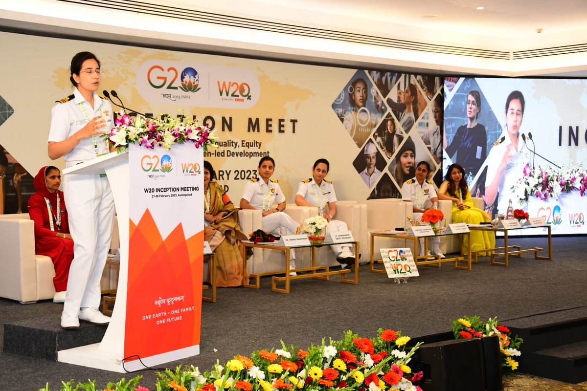 PIB India on Twitter: "RT @PIBMumbai: The two-day Women-20 Inception Meet concludes today at ...