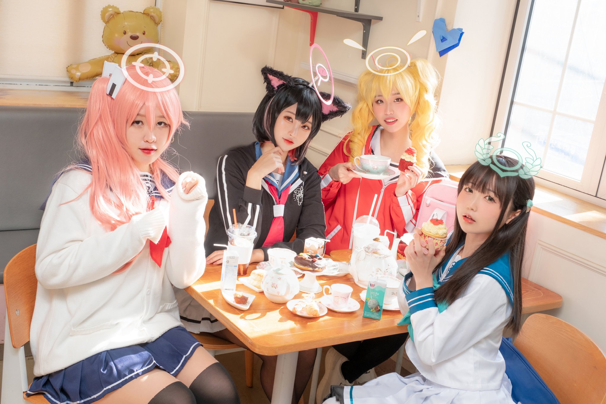 봄나리⁎ ᵕᴗᵕ ⁎/Spring Nari🌸 on Twitter: "BlueArchive - After-School Sweets Club 블루아카이브- 방과후 디저트부 요시미 ...