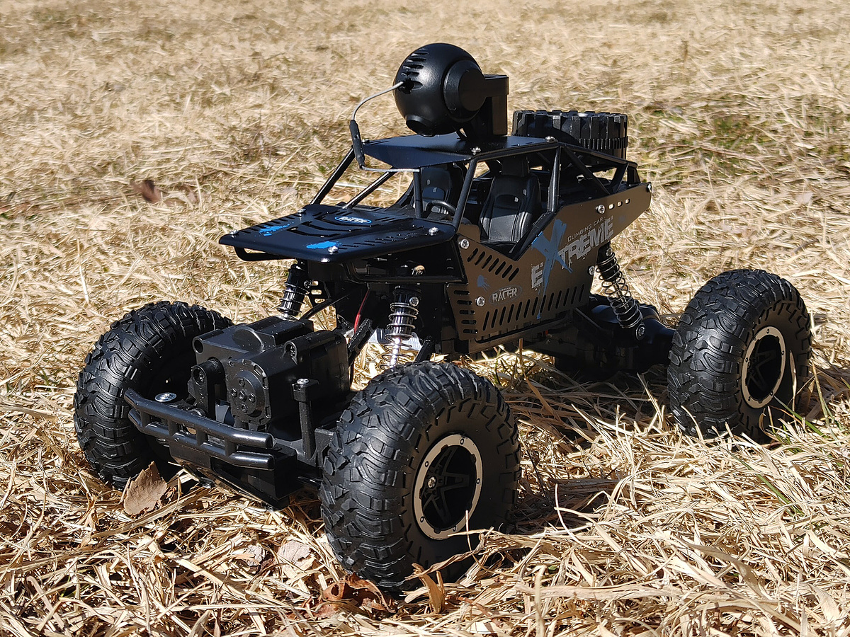 HOBBY Watch on Twitter: "カメラ搭載で突っ走る！ トイラジコン「HDカメラ付きオフロード 4WD」レビュー HDカメラで静止画&動画撮影、スマホ連動でコントロール ...
