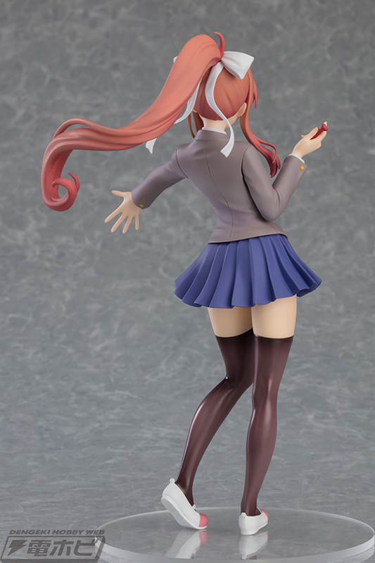 電撃ホビーウェブ on Twitter: "【今日の話題】『ドキドキ文芸部!』部長を務めるモニカがPOP UP PARADEシリーズで登場！揺れるポニテが愛らしいお馴染みのポーズでフィギュア化 ...