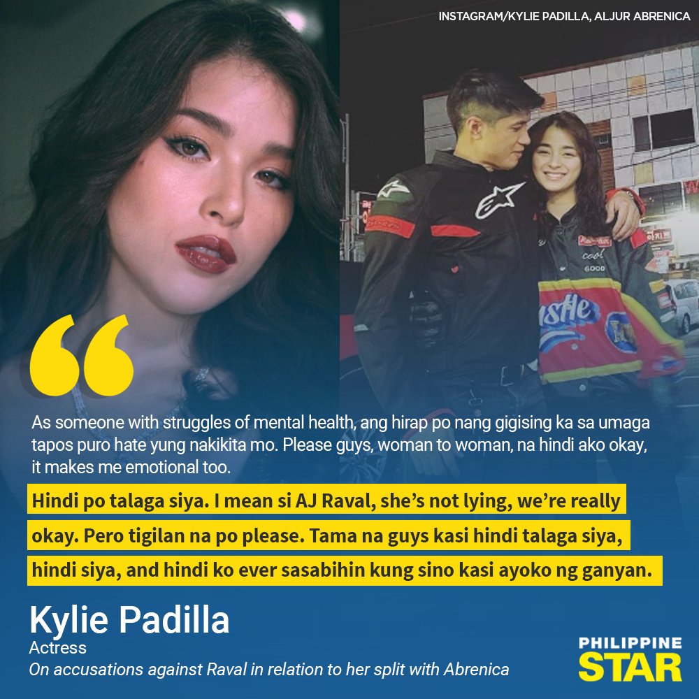 The Philippine Star on Twitter: "'TIGILAN NA PO NATIN PLEASE' Amid repeated third party ...