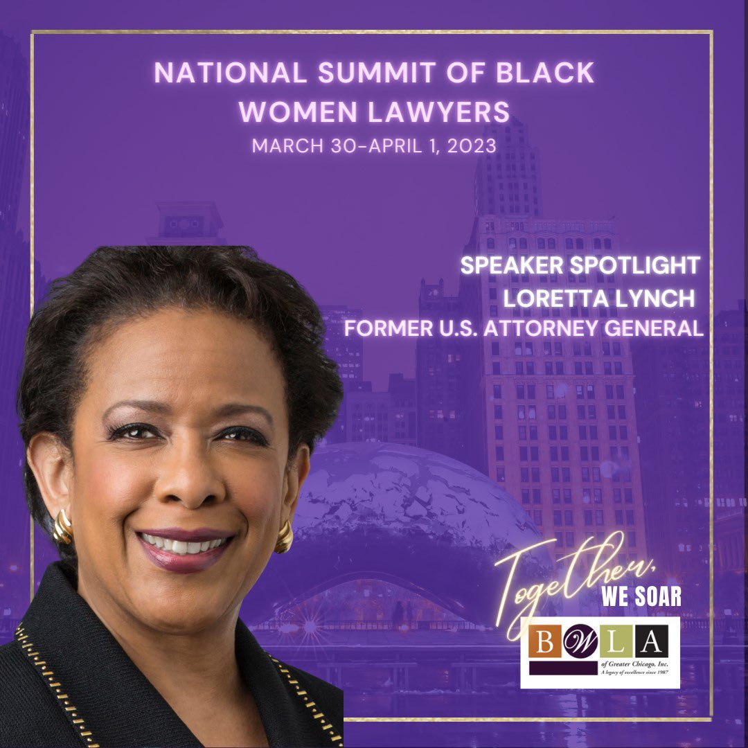 BWLA Greater Chicago on Twitter: "BWLA is honored to have Loretta Lynch, former U.S. Attorney ...
