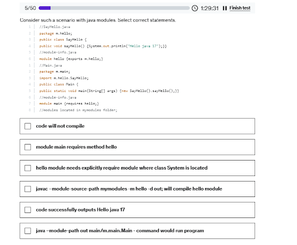 Javarevisited on Twitter: "One question form Module"