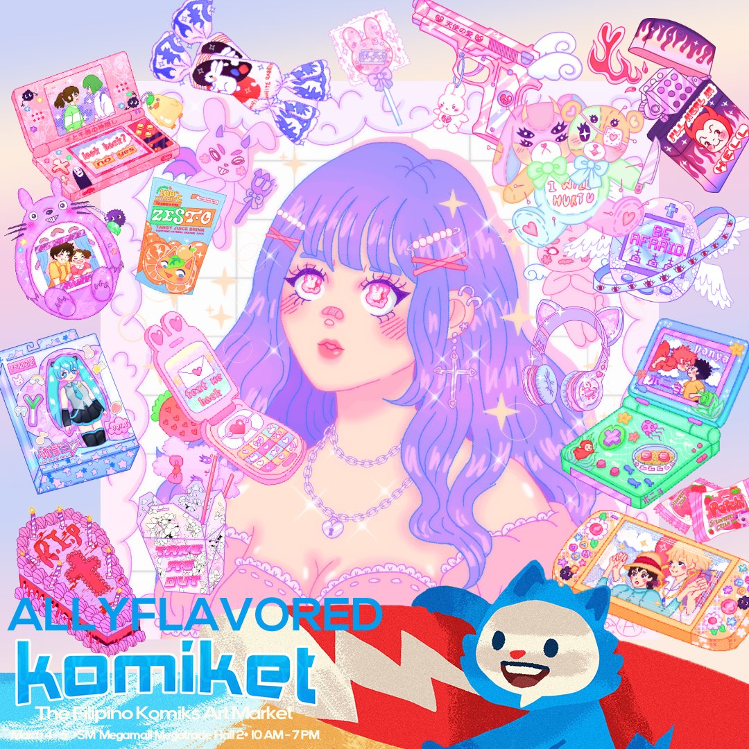 KOMIKET on Twitter: "Ally (@ALLY_FLAVORED) is a sleepy girl who dreams of world domination by ...