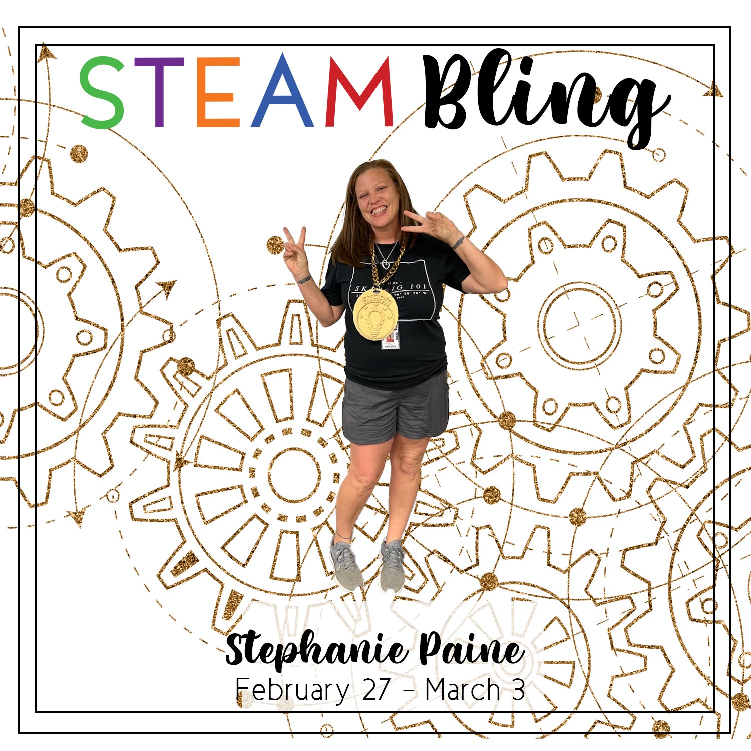STEAM Middle School on Twitter: "This week's STEAM Bling goes to Ms ...