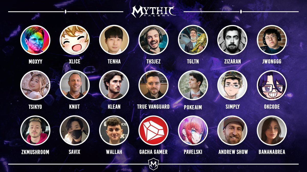 Mythic Talent on Twitter: "Our mission is to uphold our standards and put our talents best ...