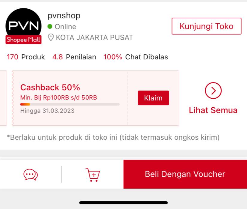 shopeebtr on Twitter: "Klaim vouchernya disko 50Rb cepett https://shope.ee/qCCx2Nacq?share ...