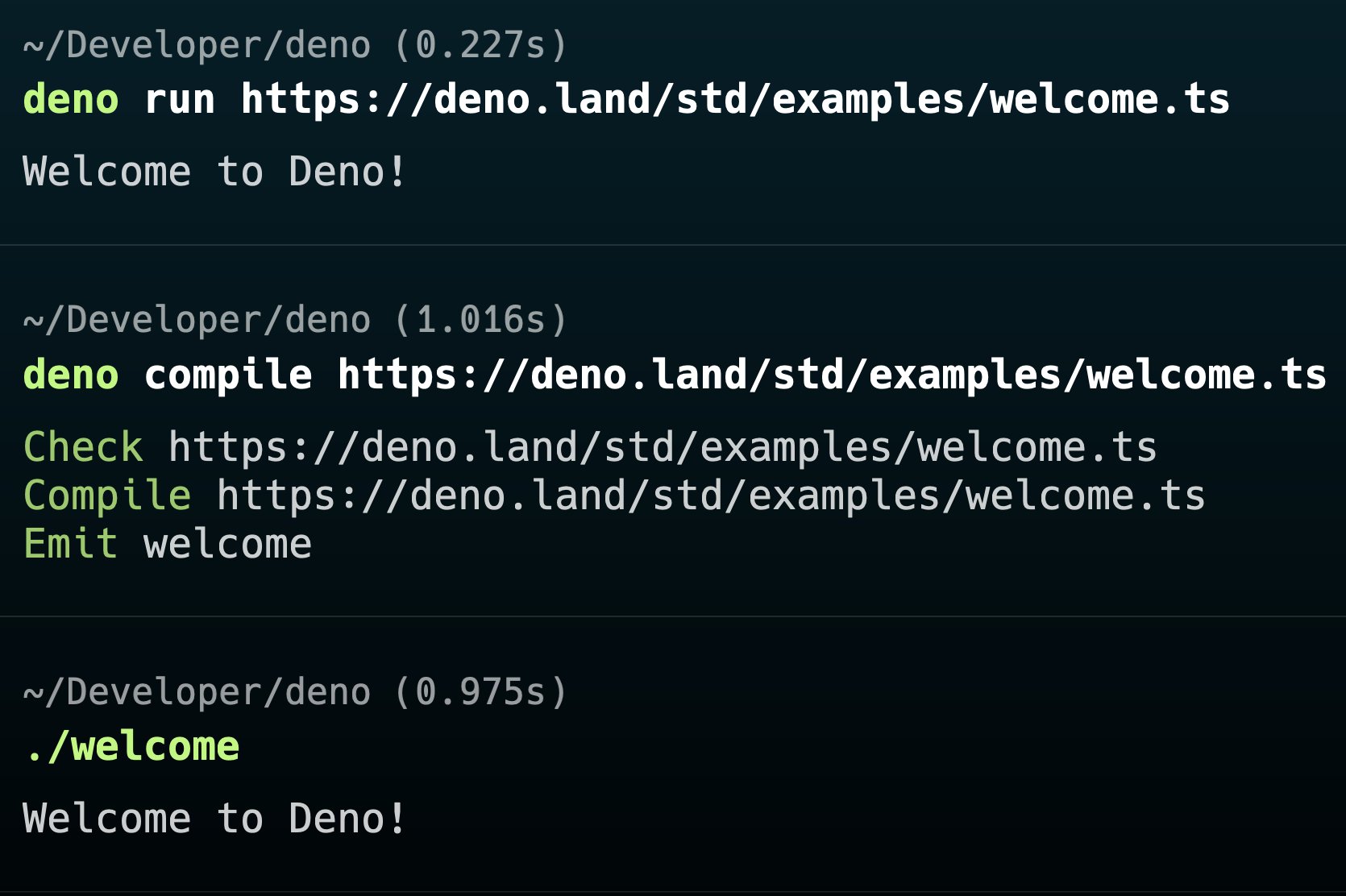 Deno (@deno_land) / Twitter