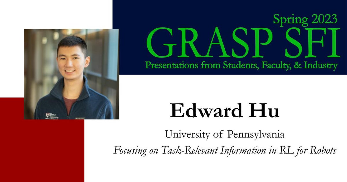 UPenn GRASP Lab (General Robotics, Automation, Sensing, & Perception)