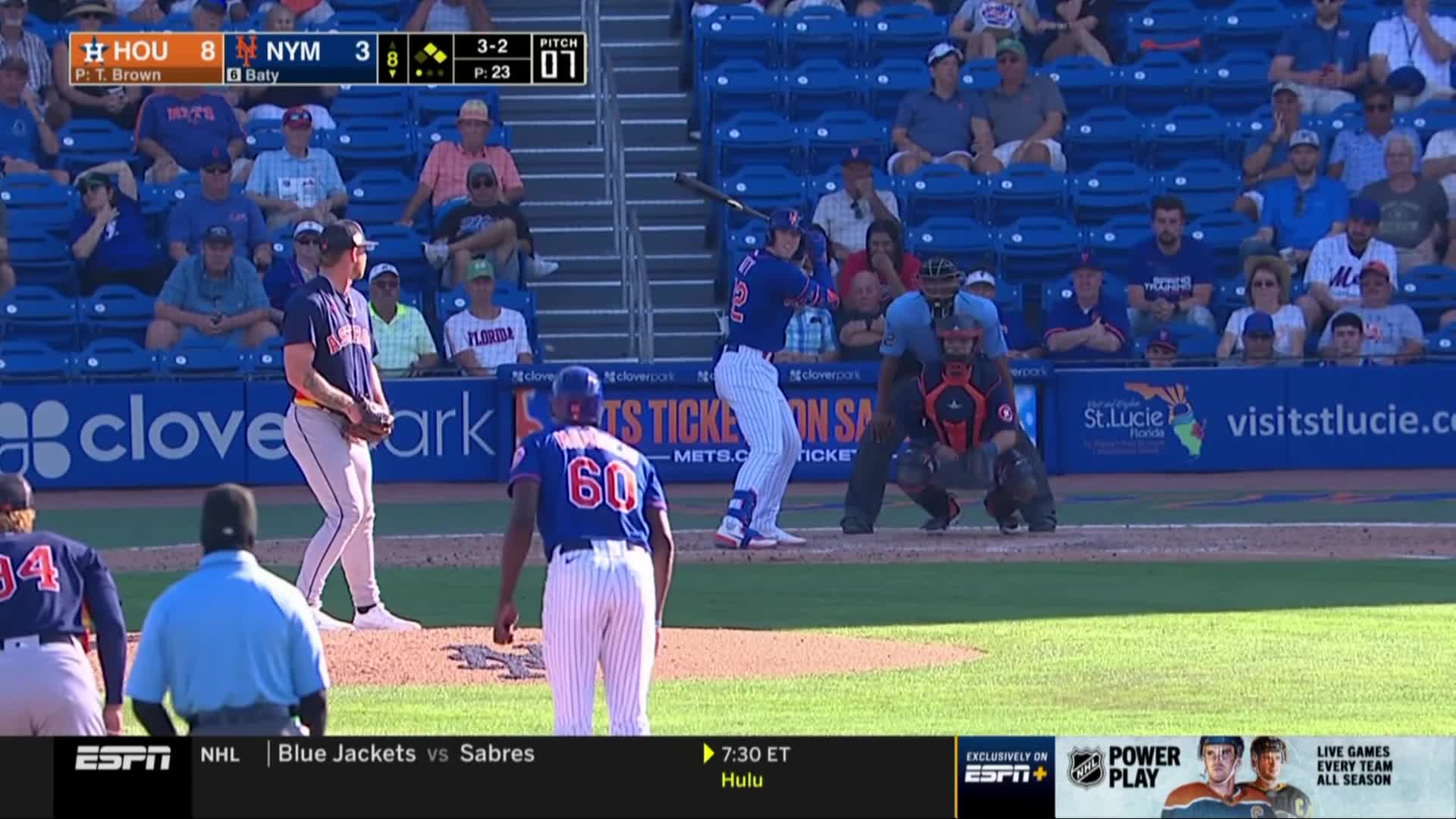 SNY Mets on Twitter: "Another spring training base hit for Brett Baty! (via @espn) https://t.co ...