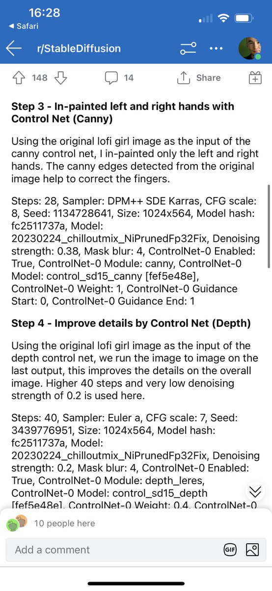 使用 Stable Diffusion 的 ControlNet，把著名的 Lofi Girl 转为真人 图一到图三分别是第三版、第二版、第一版，看得出渐入佳境 效果非常惊人，但 H 漫转为 ...
