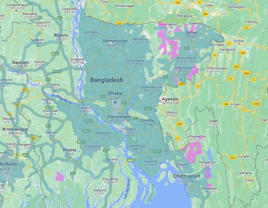Virtual Streets on Twitter: "Google released another #GoogleStreetView update in #Bangladesh ...